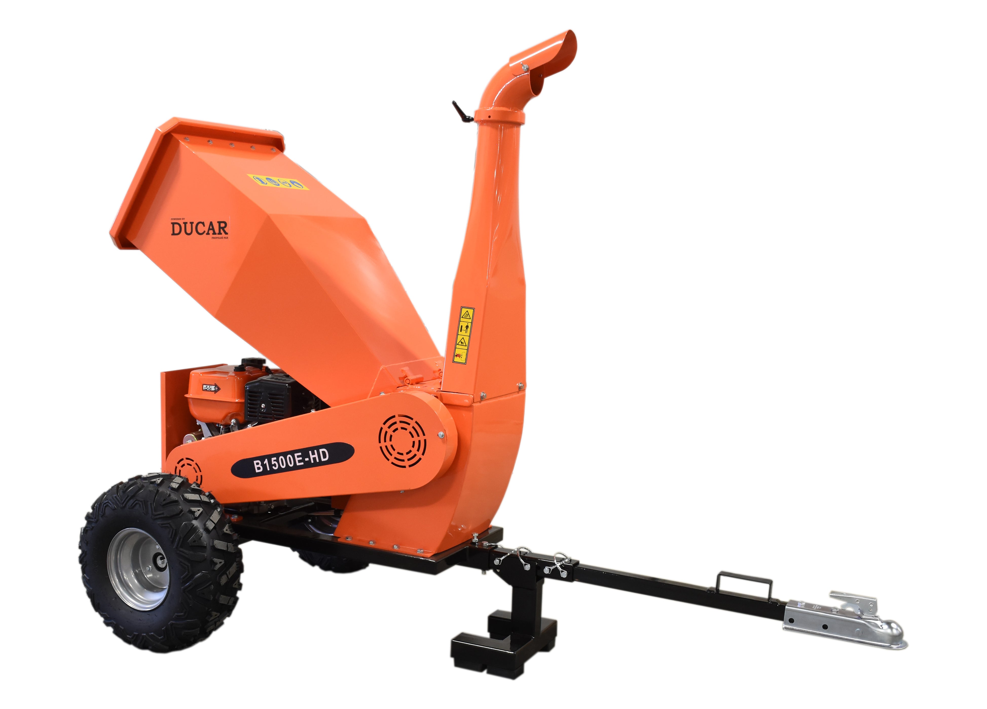 Déchiqueteuse à branches Heavy Duty 15 CV, moteur 420 cc, démarrage él ...